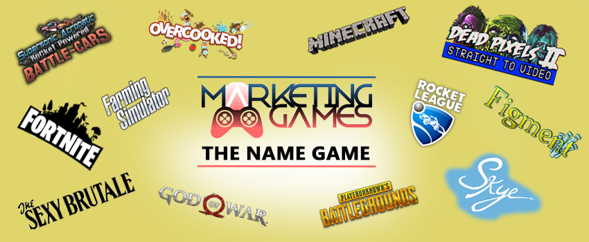The Name Game: How important are video game names? – Marketing Games